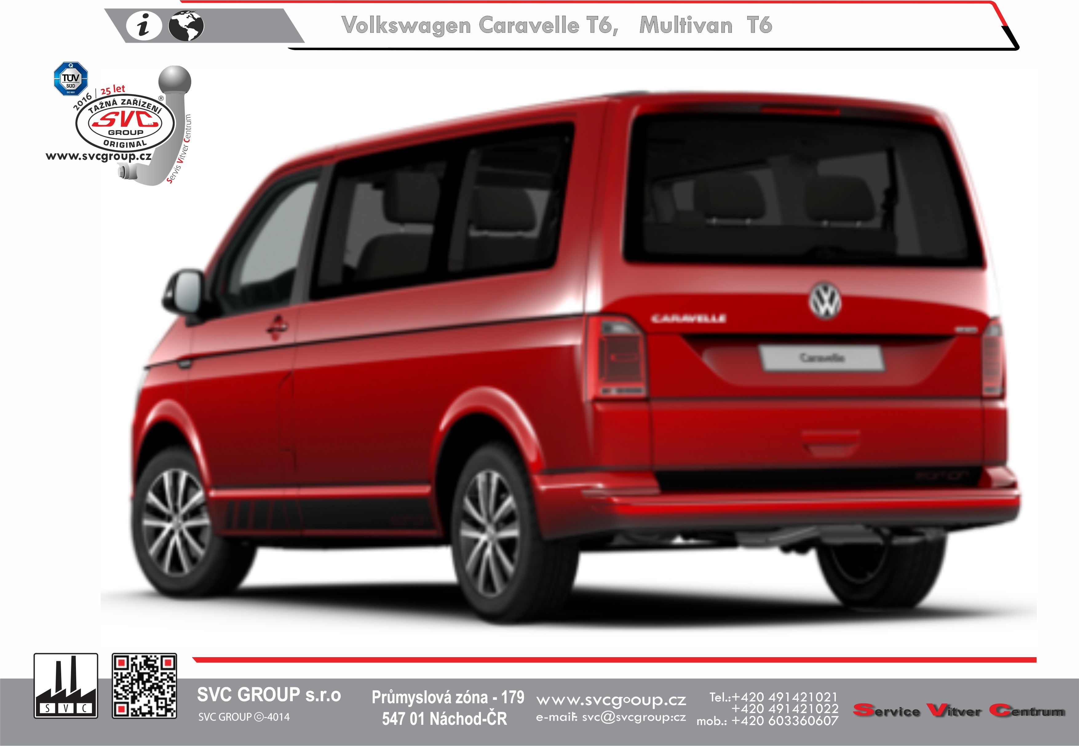 SVC Group konfigurátor tažné zařízení a elektro přípojky pro Volkswagen ...